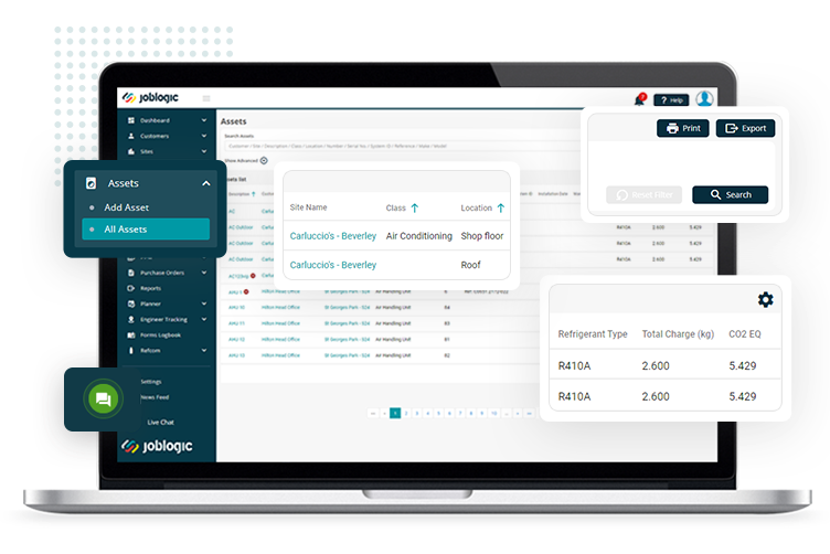 3) Asset Management: