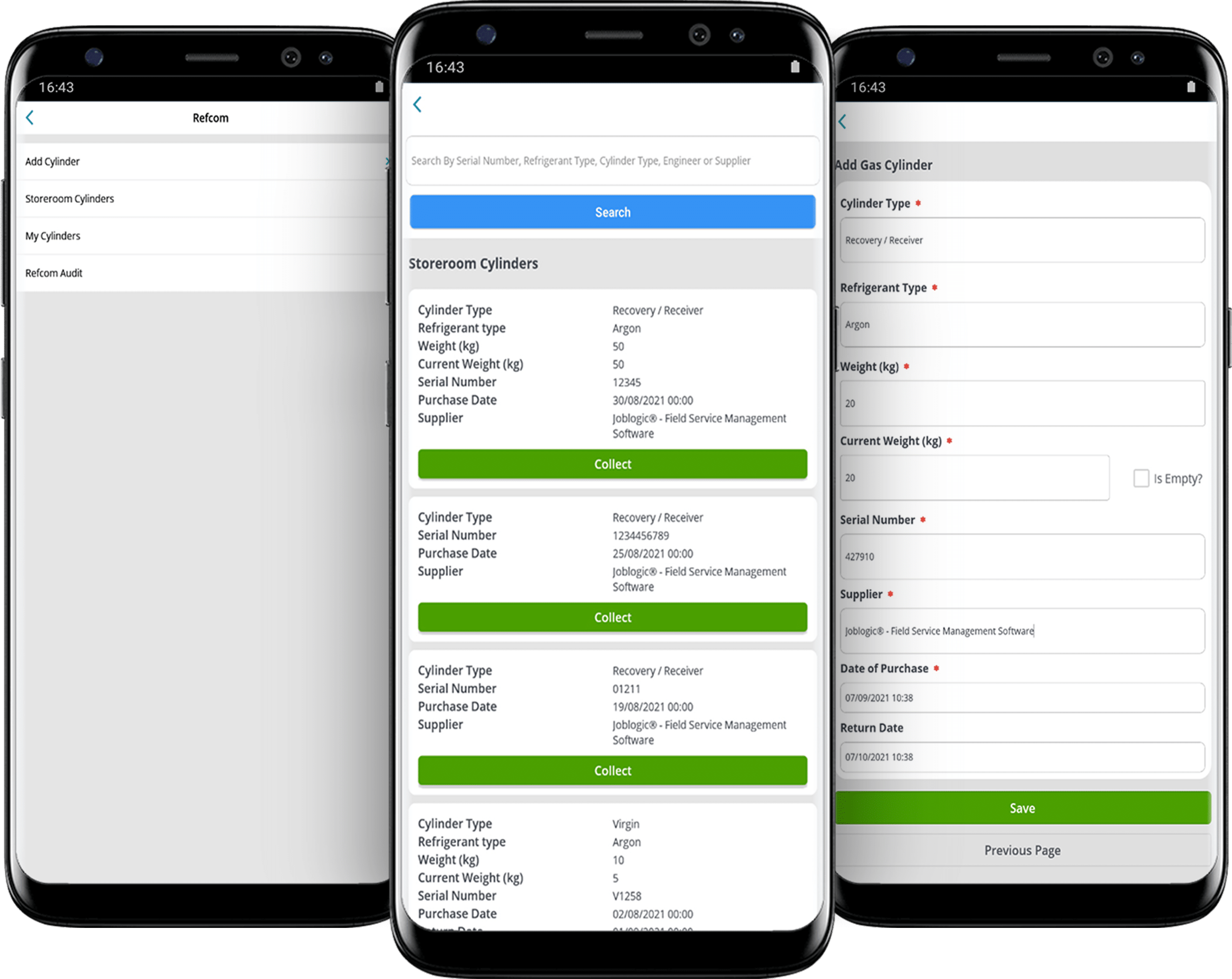 REFCOM on Joblogic Mobile