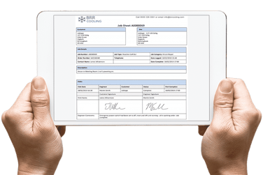 Save Time on Administration with a Job Sheet App
