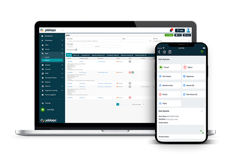 Client Access & LogBook