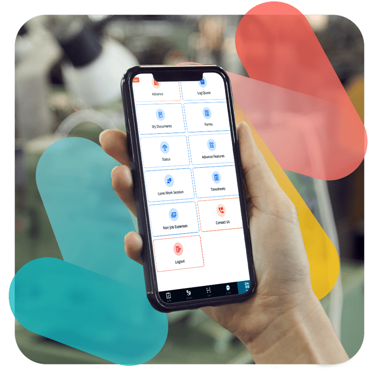 Create Digital Job Sheets on the go via Our Mobile App